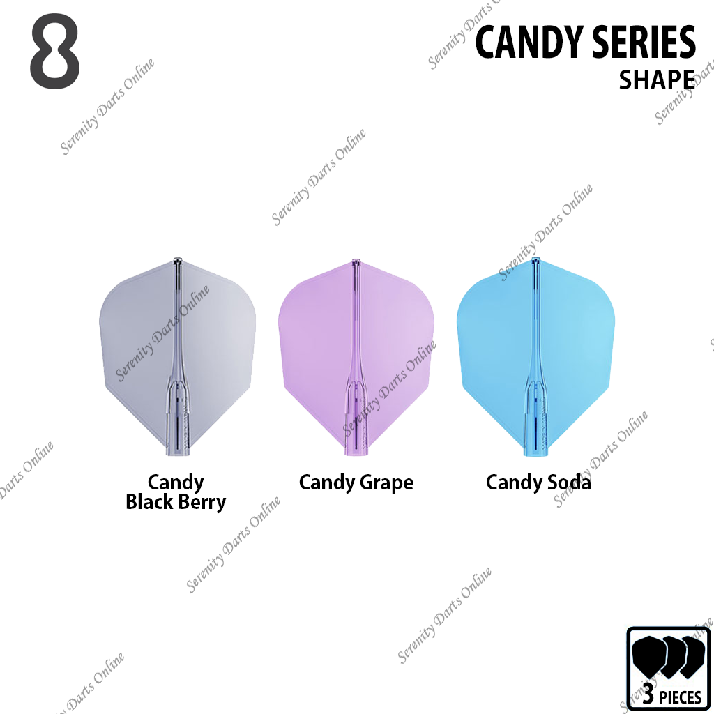 CANDY SERIES [8 FLIGHT SHAPE] – Serenity Darts Online