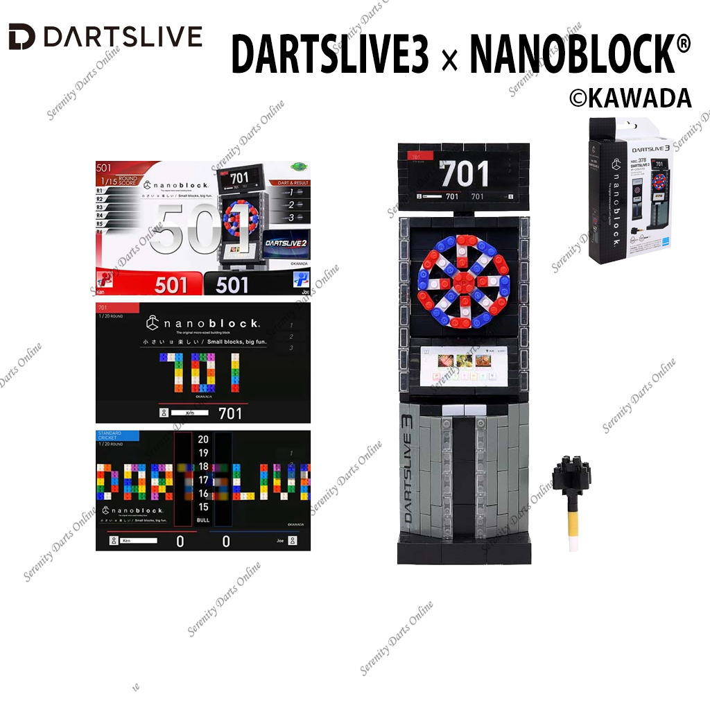 Dartslive3 × Nanoblock® – Serenity Darts Online